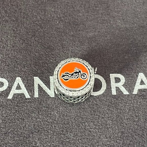 Pandora | Jewelry | Pandora Harley Motorcycle Sturgis Charm | Poshmark
